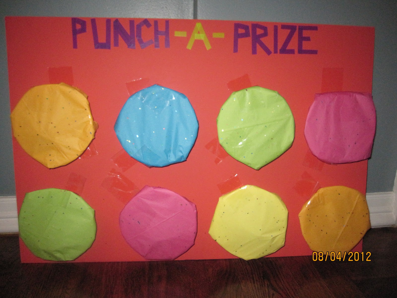 Speeching Around: Punch-A-Prize